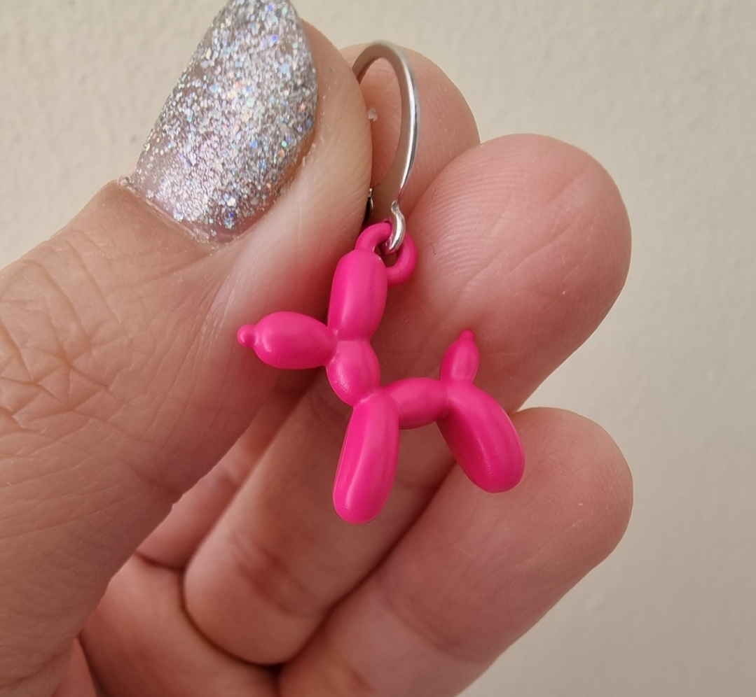 Aro Individual Ballong Dog FUCSIA – Yamila Joyas Mayorista